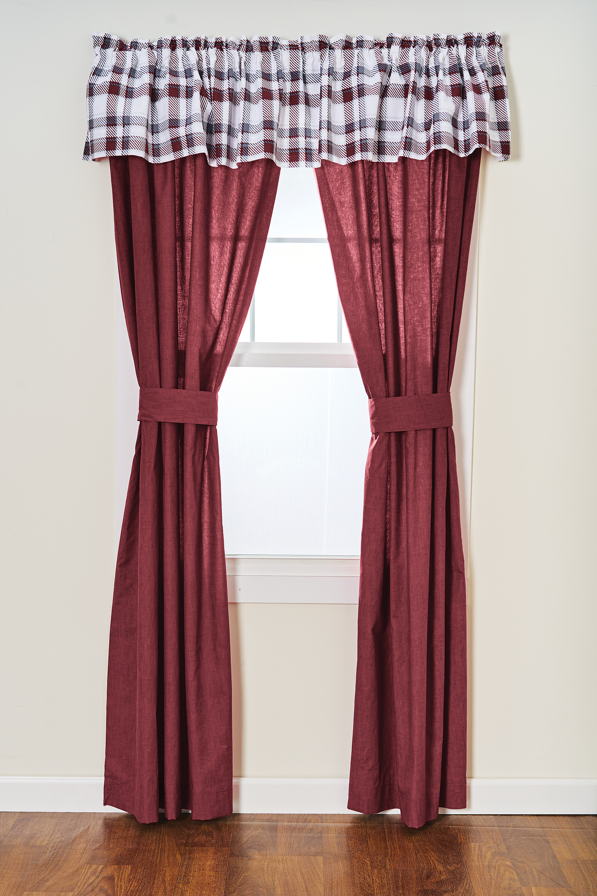 White River Home Wildlife Ridge Bedding Collection Drapes or Valance ...